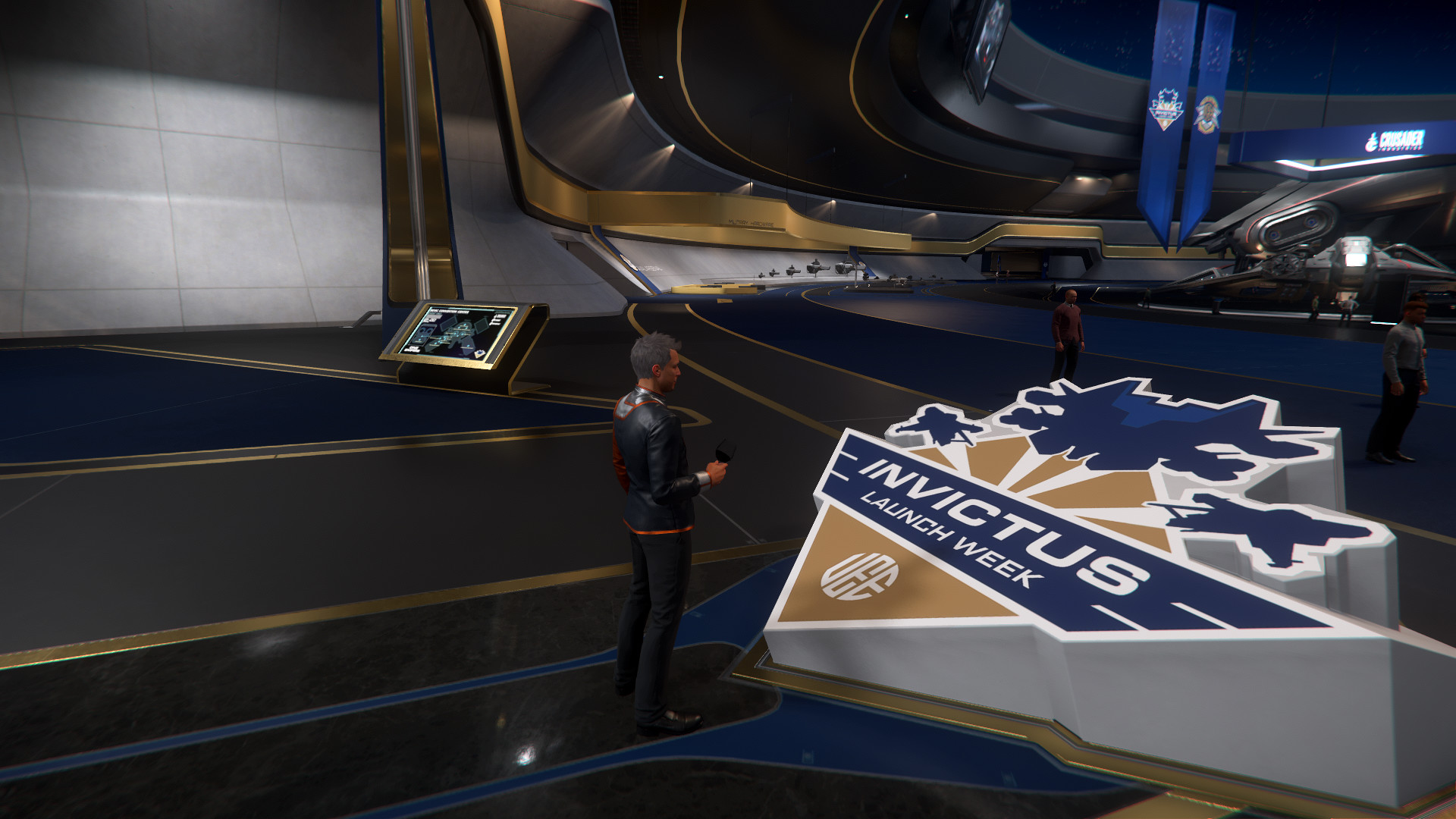 Invictus 2953 Jour 1 Ouverture du salon - Oultander Colony